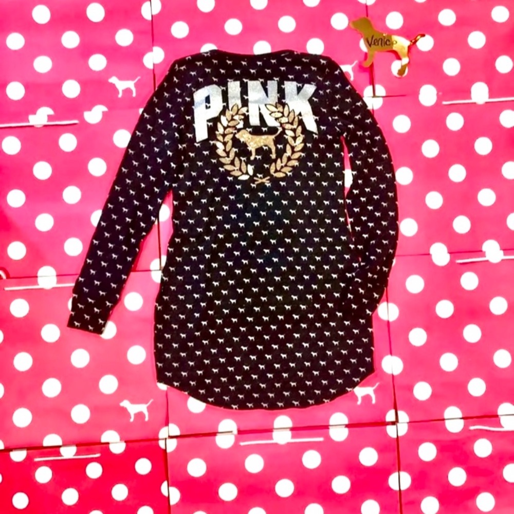 New Vs Pink Sleep Nightgown - Gem